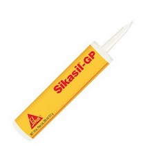 SikaSil-GP 412160 Clear General Purpose Silicone Sealant Acetoxy Cure ...